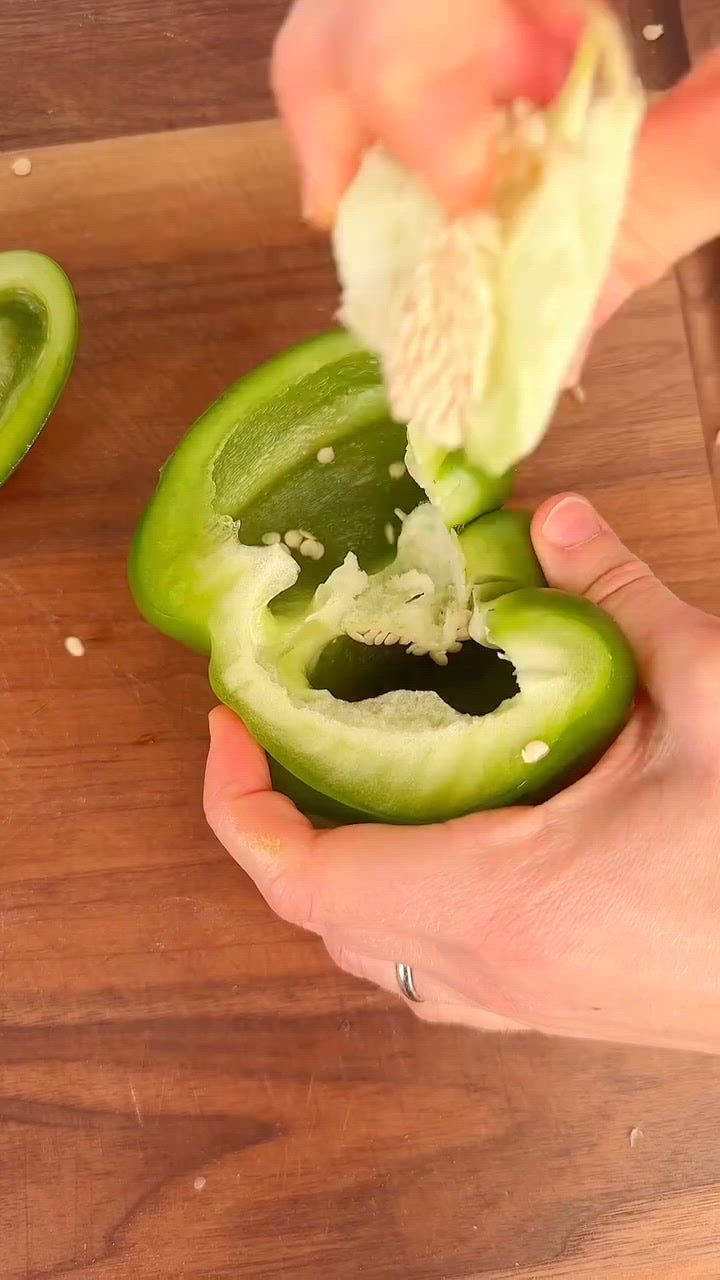 Shawarma stuffed peppers