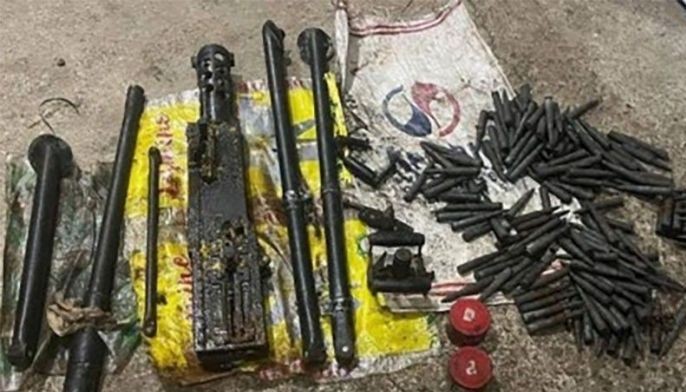 Operatives recover machine gun in Quezon