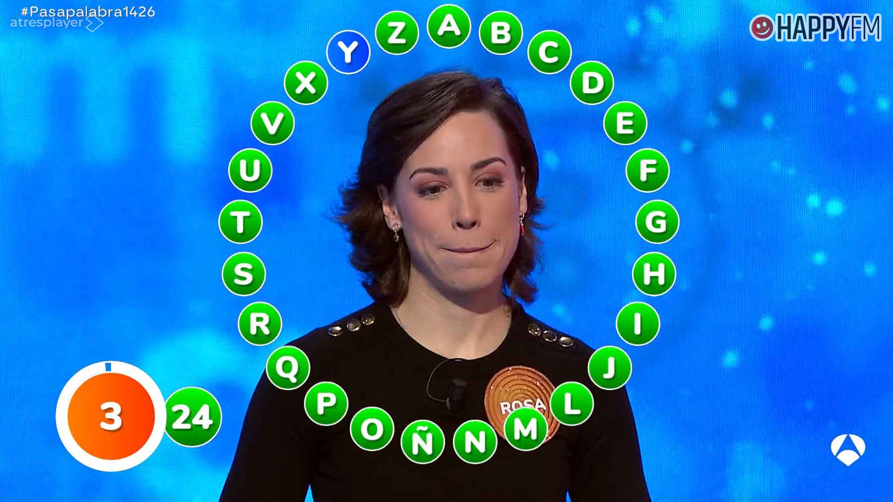 Rosa pone 'Pasapalabra' al borde del infarto: ¿Se ha llevado el bote?