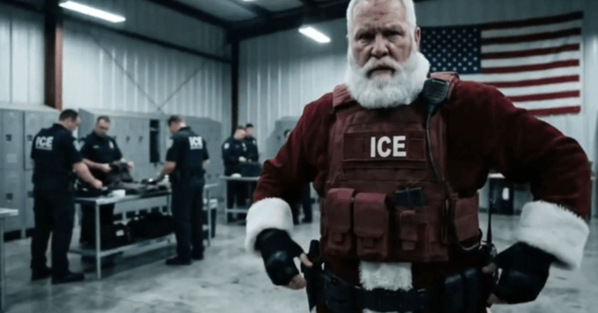 ICE Santa video urges illegal aliens to self-deport to avoid the ...