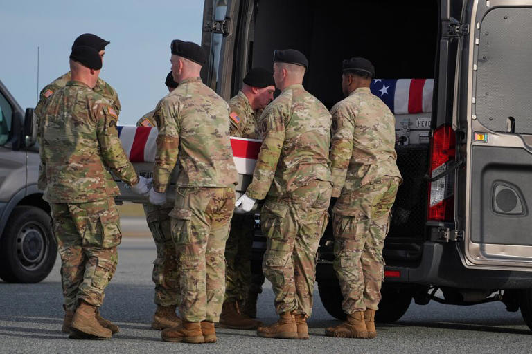 National Guard soldiers return to Iowa Wednesday posthumously promoted