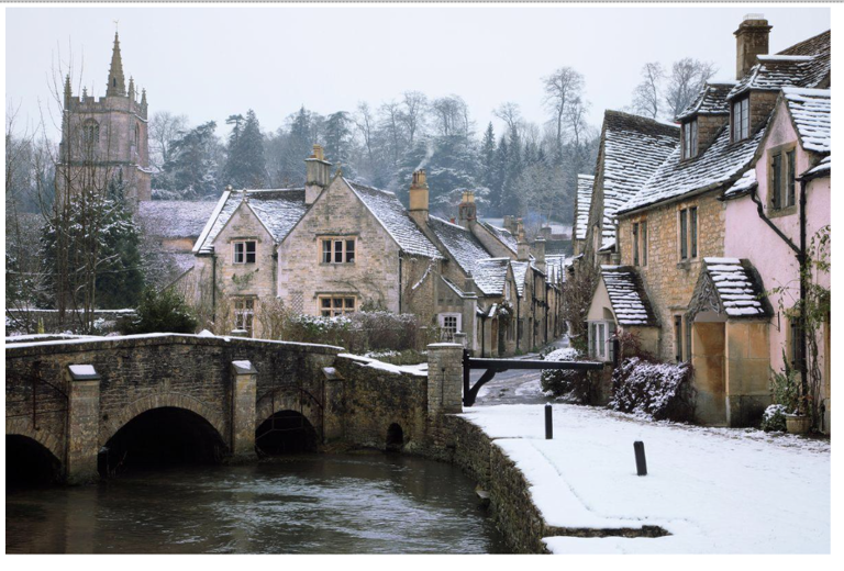 Chasing the snow: Britain’s five most beautiful winter villages