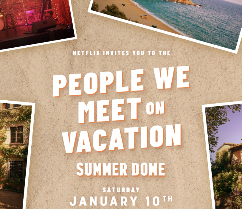 People we meet on vacation Summer Dome