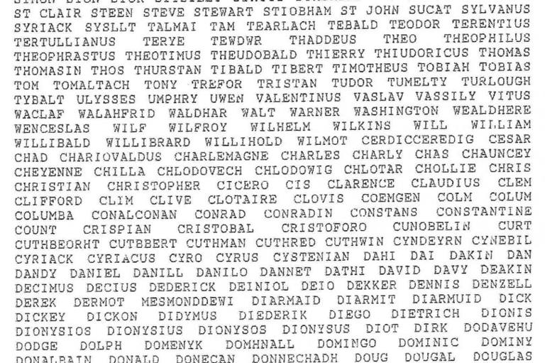 'I have the longest name in the world - it has 2,253 words and caused ...