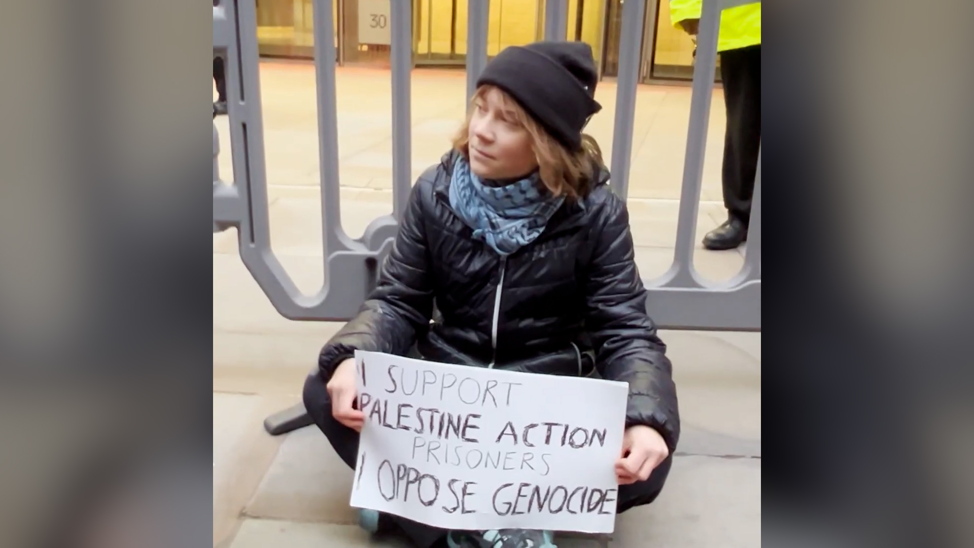 Greta Thunberg arrested in London for taking part in 'Palestine Action ...