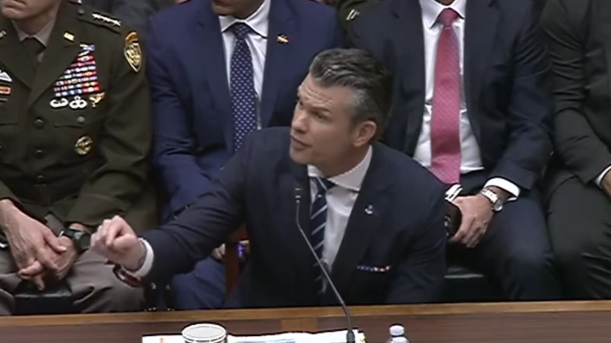 'I encourage you to do some homework': Pete Hegseth fumes in anger as ...