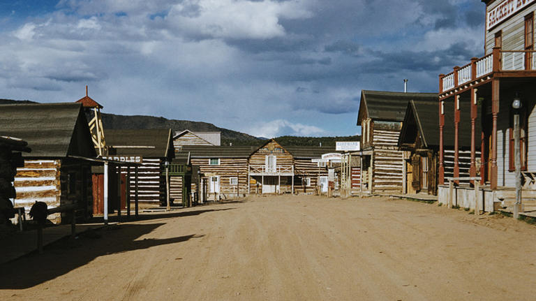 Colorado's once-thriving gold mining hub is now an abandoned ghost town