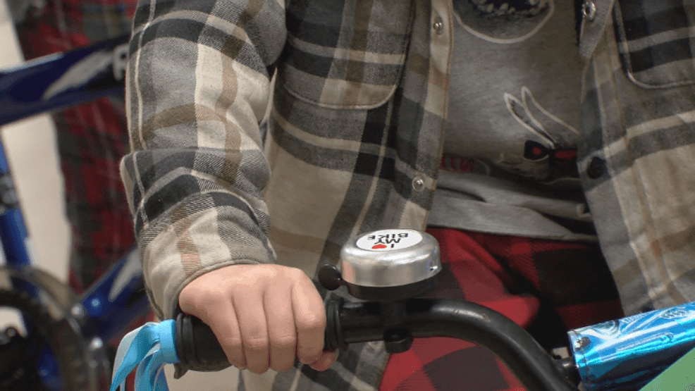 Christmas bike giveaway spreads holiday joy