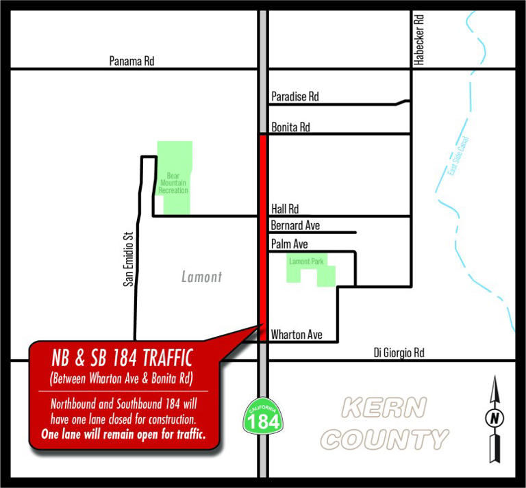 Weedpatch Hwy to be impacted by construction