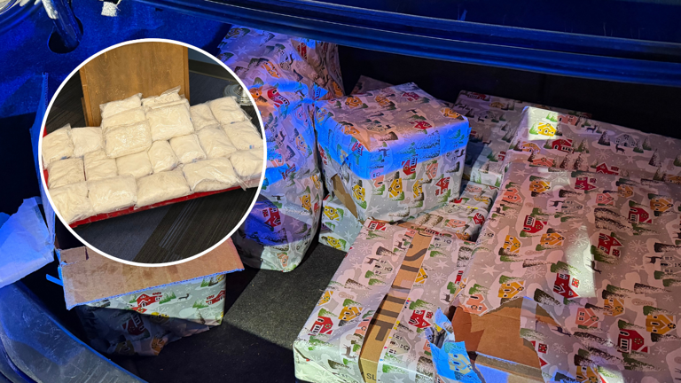 50-plus pounds of meth disguised as Christmas presents in Kentucky