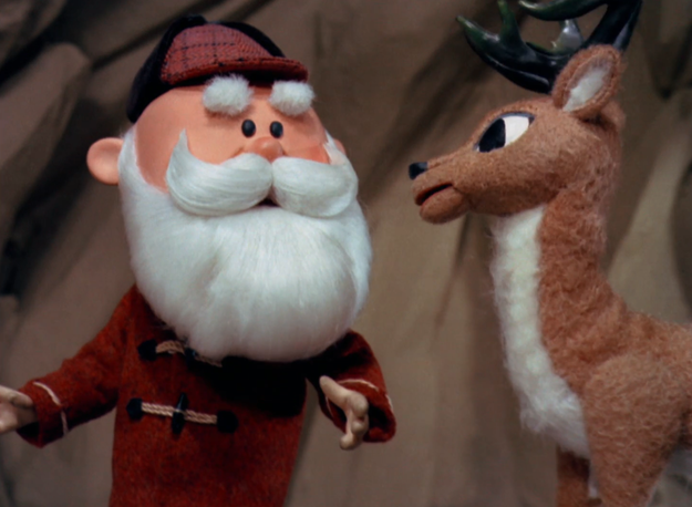 Santa from "Rudolph the Red-Nosed Reindeer" makes Grandpa Joe look like ...
