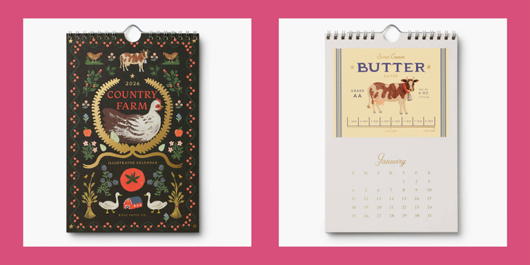 Rifle Paper's farm-inspired calendar is the cutest way to plan 2026