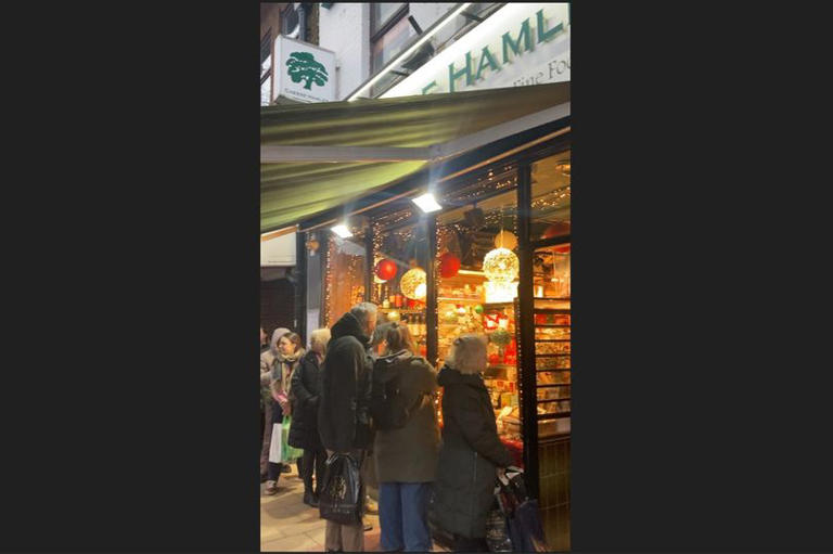 Shoppers descend on Didsbury institution with queues out the door and ...