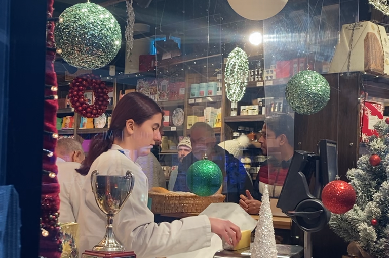 Shoppers descend on Didsbury institution with queues out the door and ...