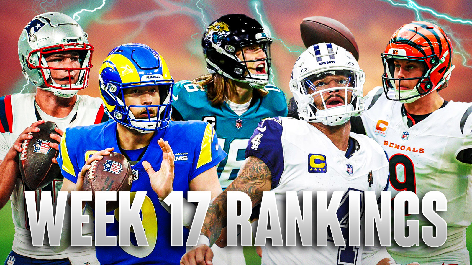 Fantasy football quarterback rankings: Week 17 2025