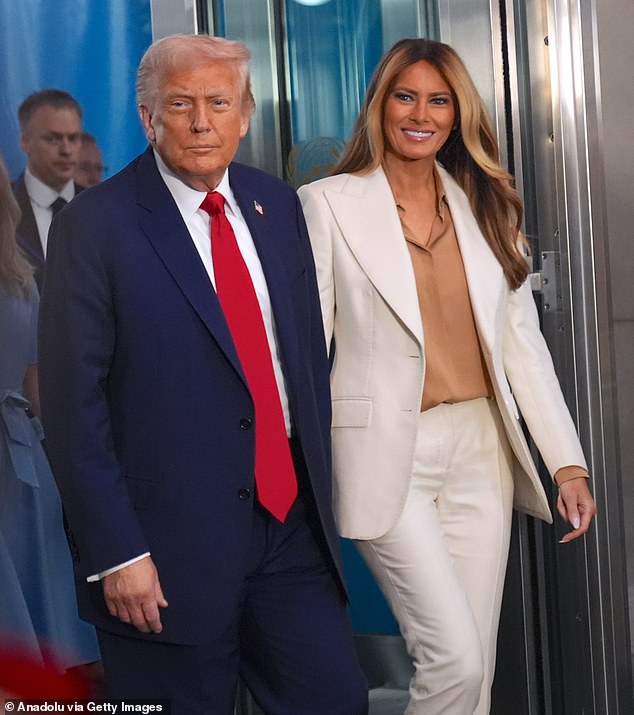 Melania and Donald Trump mercilessly mocked over serious Christmas ...