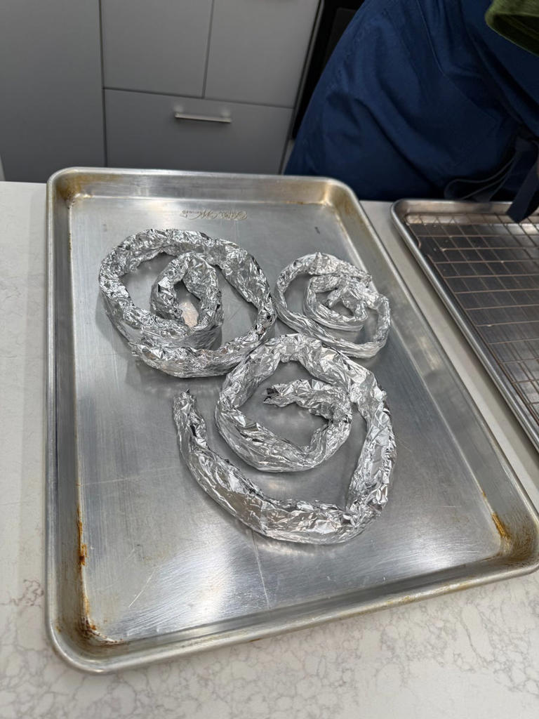 No roasting rack for the holidays? Use this foil trick instead