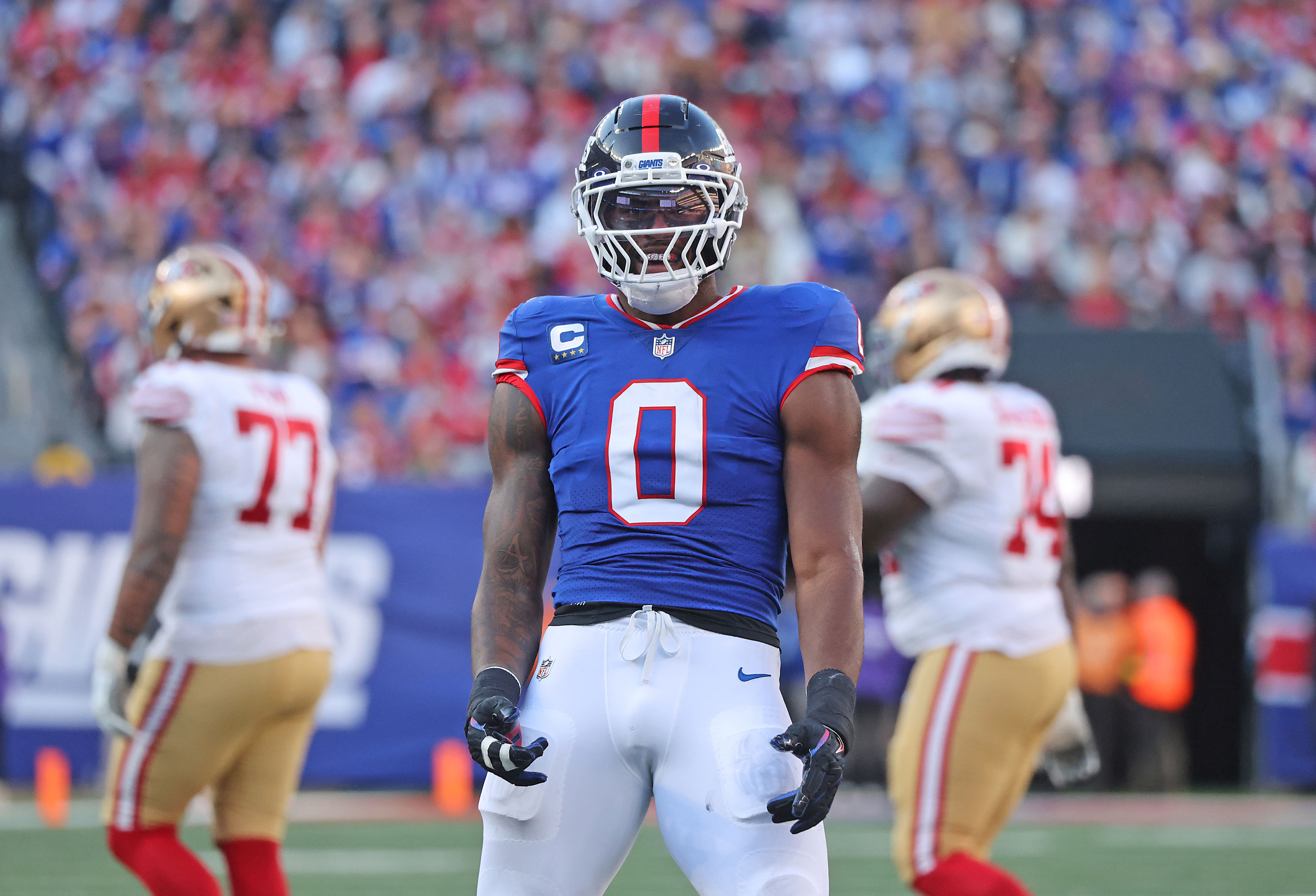 Brian Burns is Giants’ lone Pro Bowler in team’s dismal season