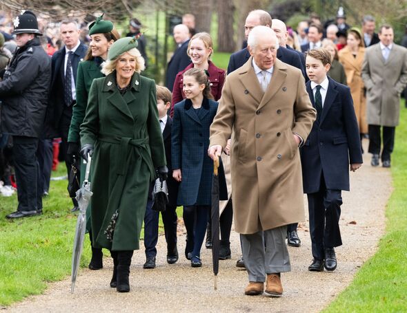 Full list of 31 royals enjoying Christmas Day at King Charles's ...
