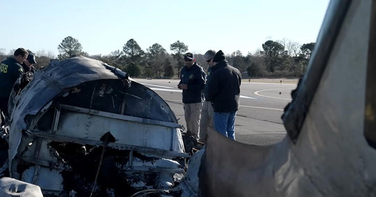 NTSB releases footage of Statesville plane wreckage