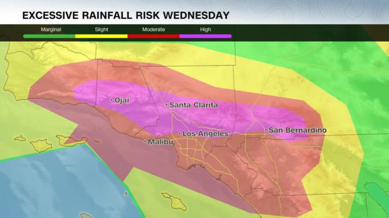 El sur de California se prepara para una gran tormenta y se prevén ...
