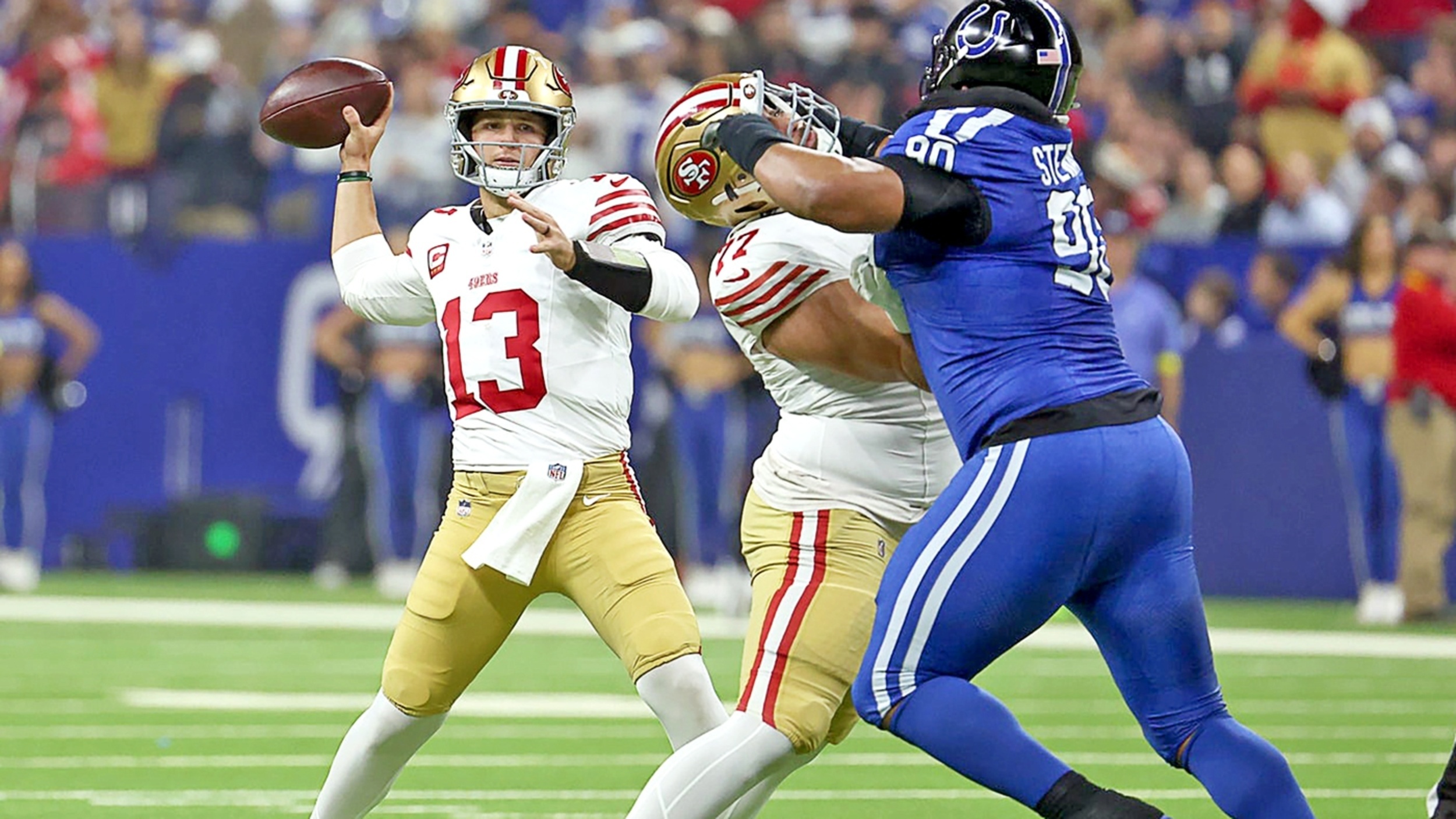 49ers vs. Colts PFF grades: Best and worst from the game, plus snap counts