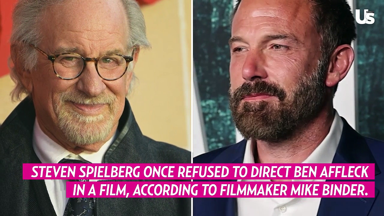 Steven Spielberg refused to direct Ben Affleck over family pool ...