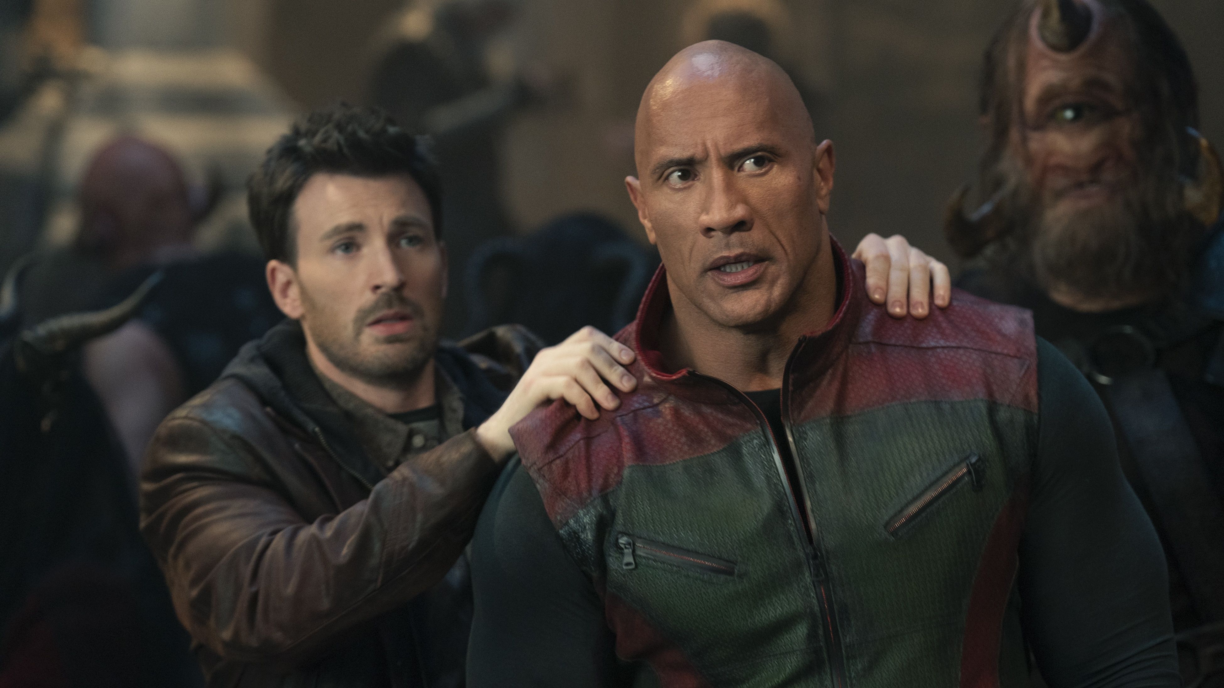 Red One: Chris Evans & Dwayne Johnson's action movie tops global Prime ...