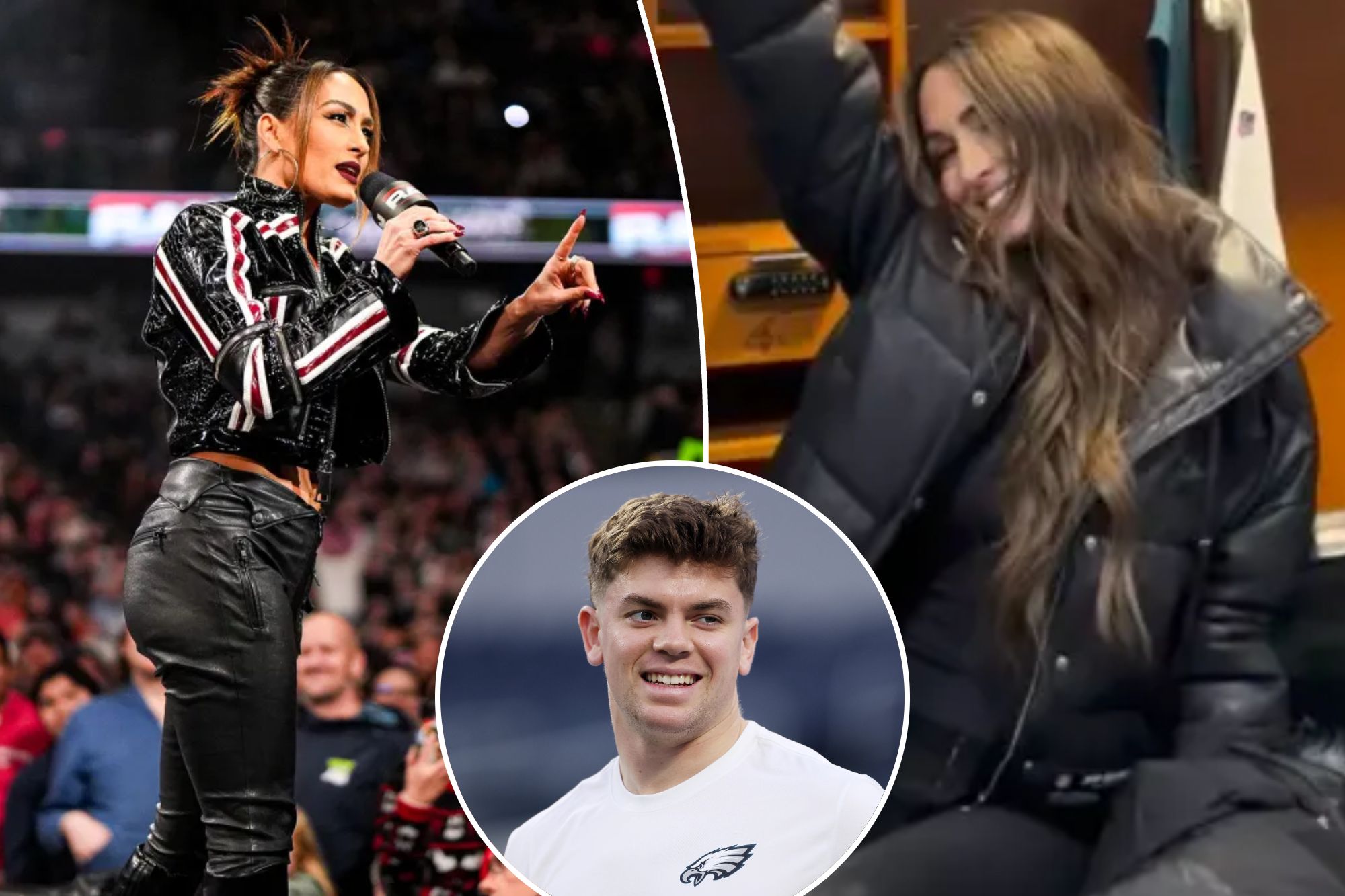 Nikki Bella hypes Eagles in fiery WWE moment after Cooper DeJean rumors
