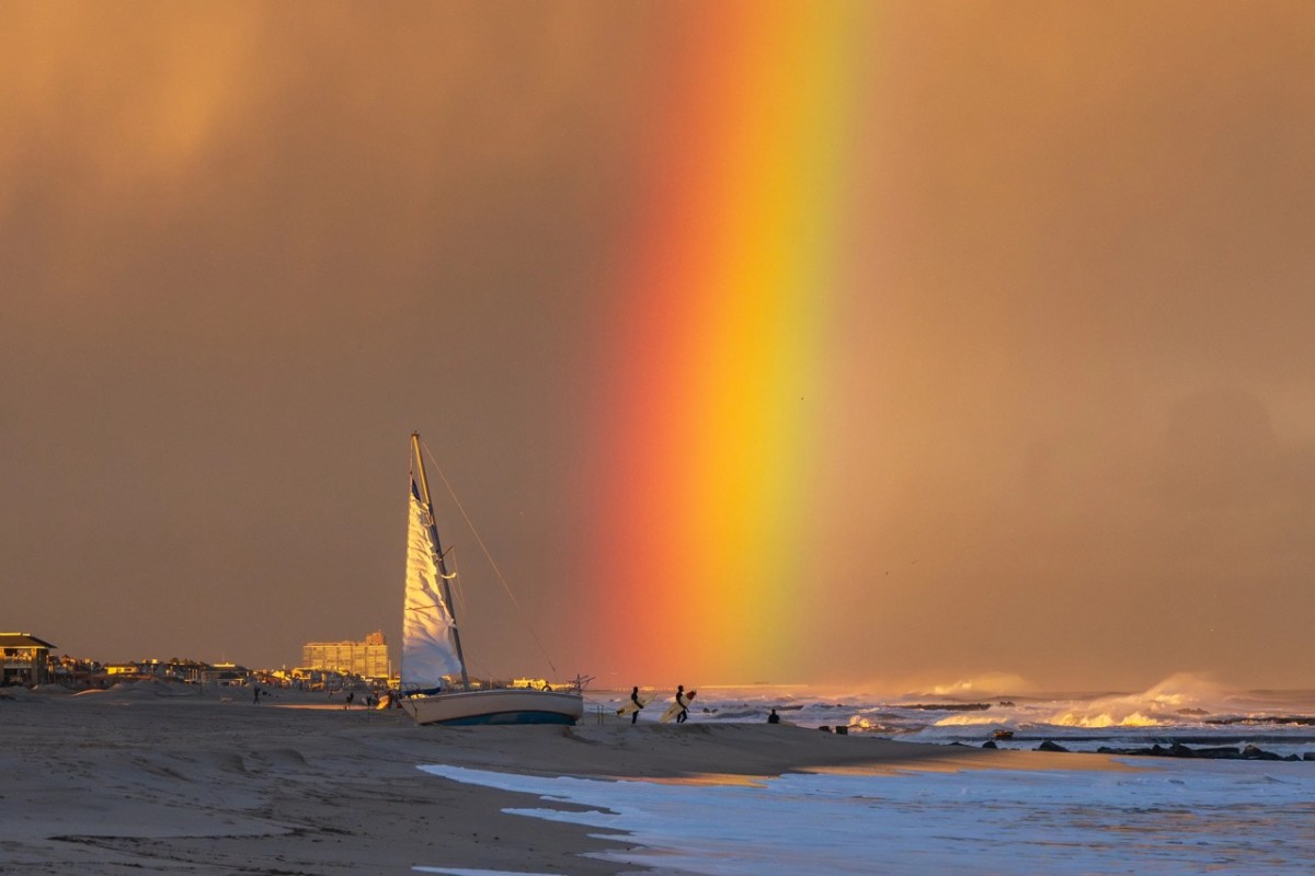 All was right in the New Jersey surf world again