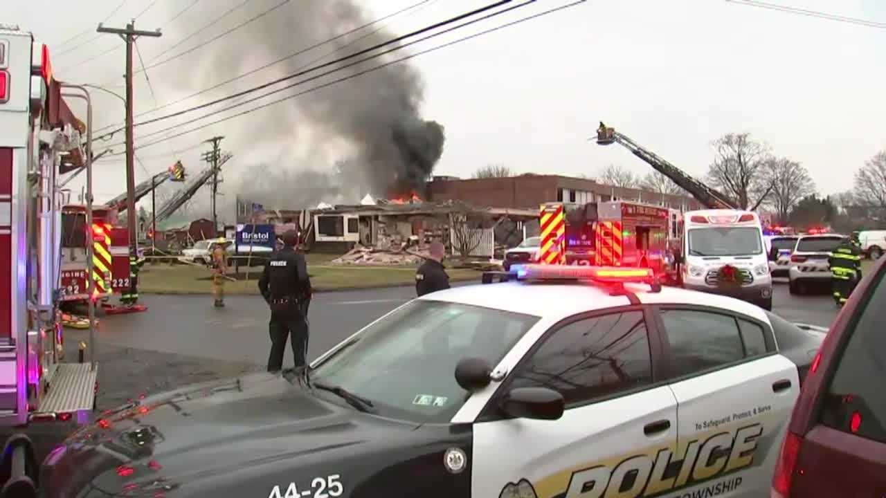 Explosion, fire at nursing home in Pennsylvania; people reportedly trapped