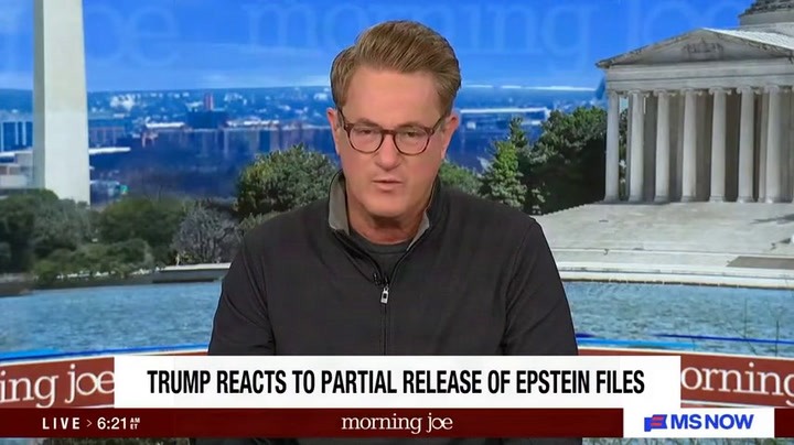 'Morning Joe' rips apart Trump's weak Epstein excuse