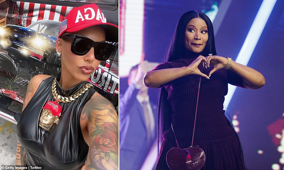 Amber Rose addresses Nicki Minaj's move to MAGA