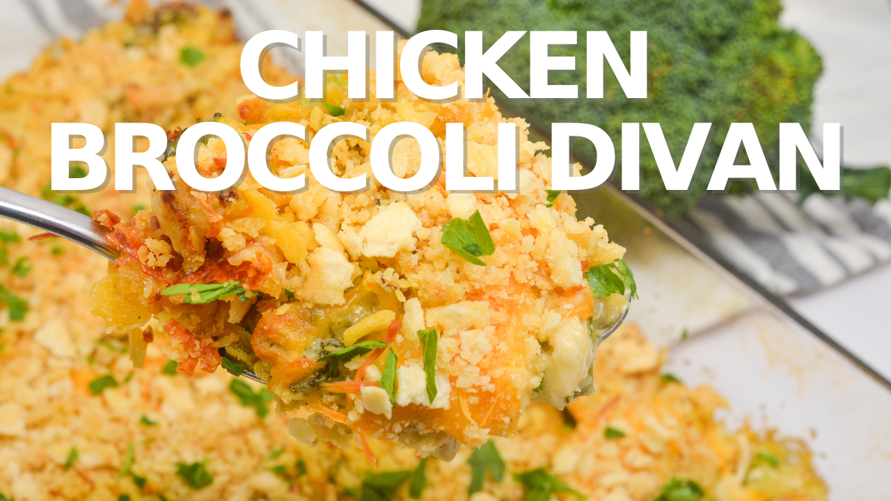 Chicken broccoli divan - old-school delicious!