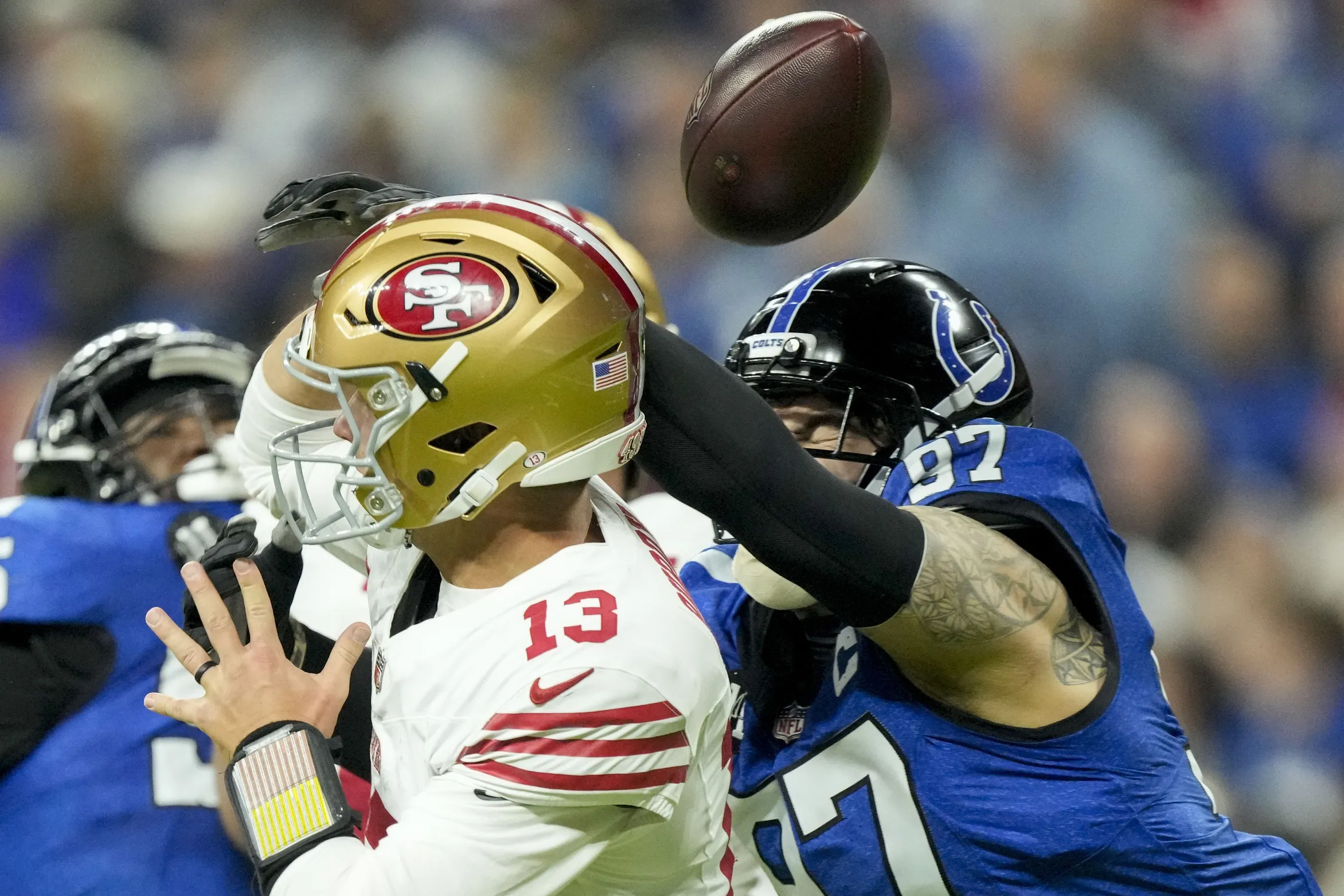 Brock Purdy shines against Philip Rivers in 49ers’ 48-27 MNF win over Colts