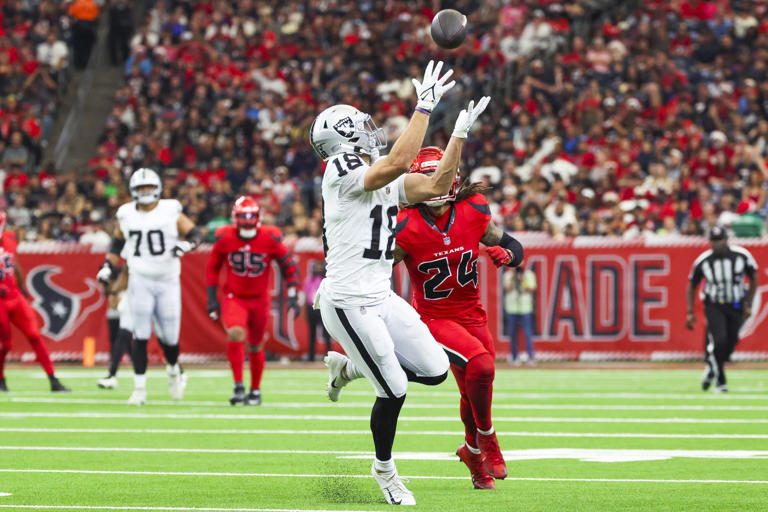 Raiders week 16 snap counts vs Texans: Every rookie sees playing time