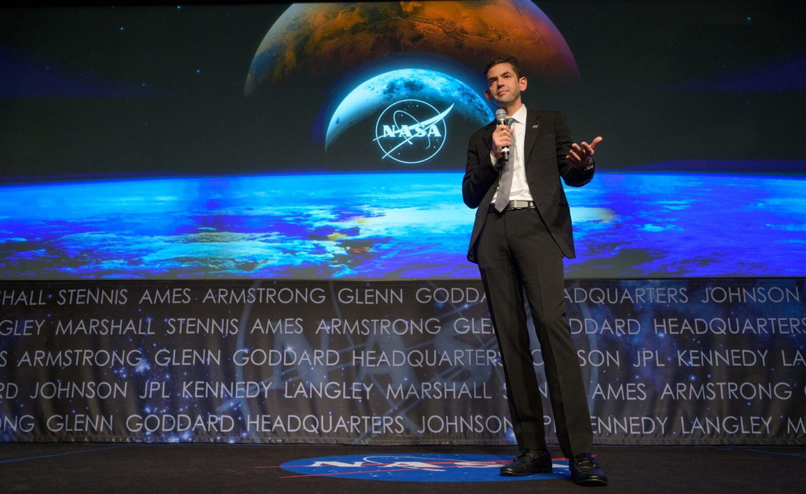 Isaacman charts commercial course in first NASA town hall