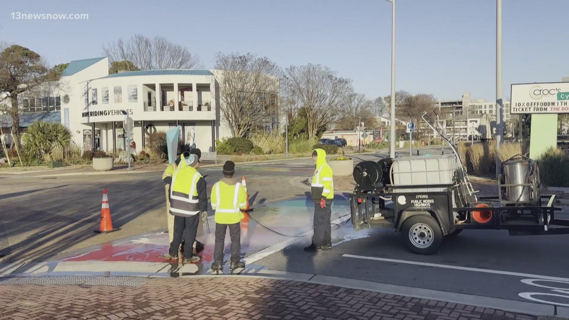 Police investigating homophobic vandalism in Virginia Beach