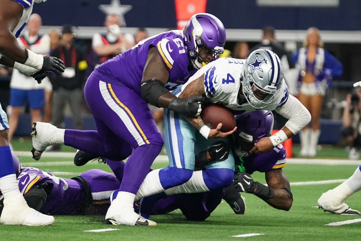Minnesota Vikings emeging superstar sent a major lump of coal being ...