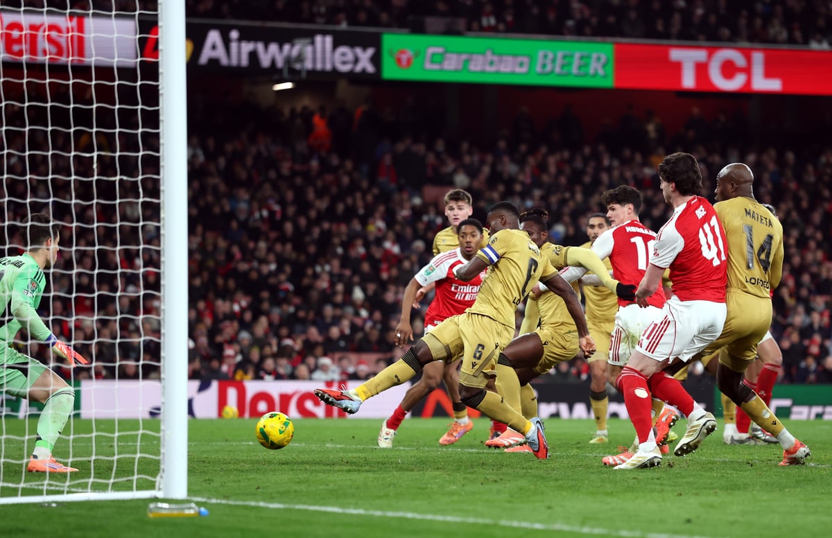 Arsenal 1-1 Crystal Palace: Guehi sends tie into penalties - Live