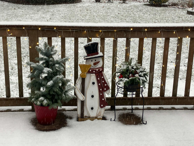 NJ weather: Early snowfall totals show light accumulations in northern ...