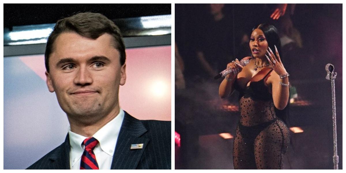 Charlie Kirk thought Nicki Minaj was a bad role model