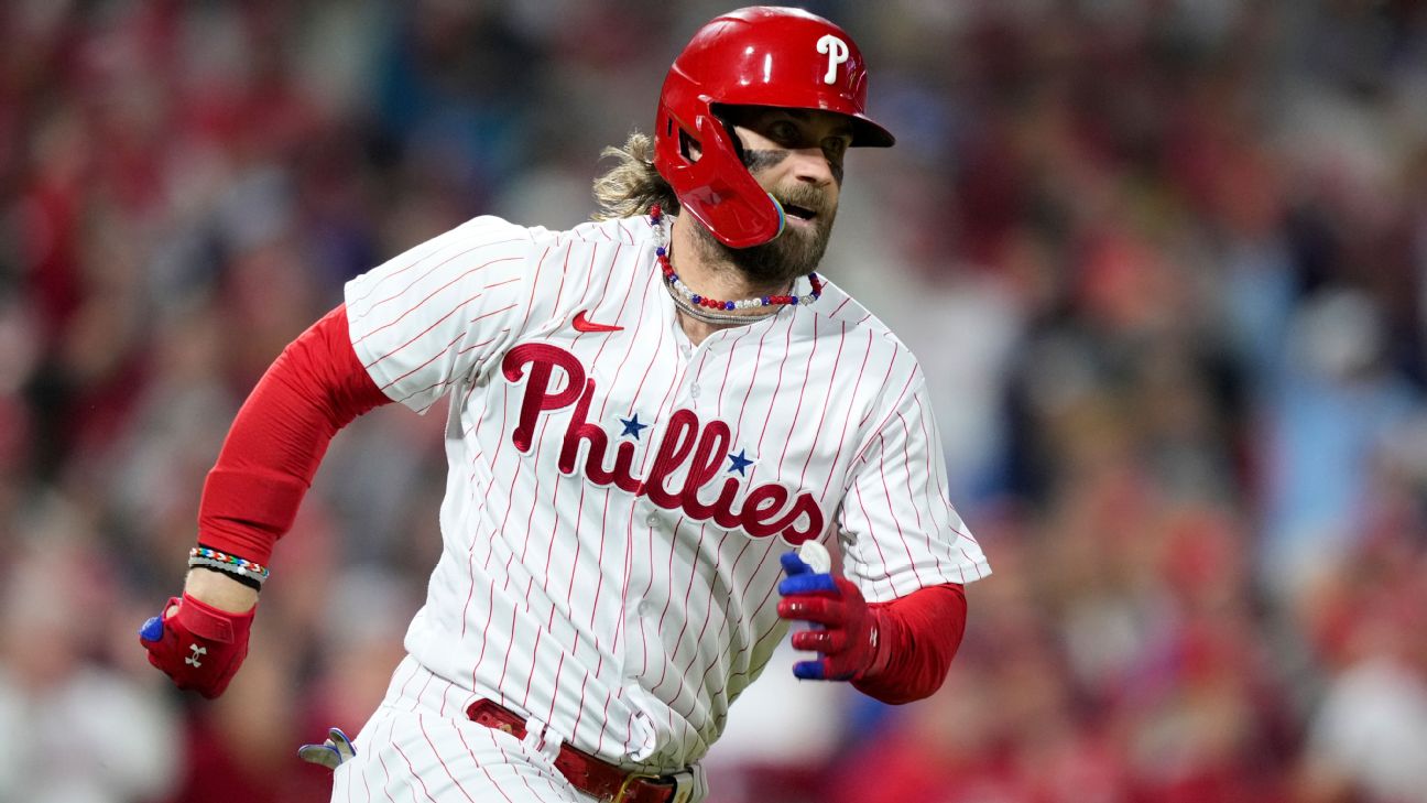 Phillies' Bryce Harper commits to US for World Baseball Classic