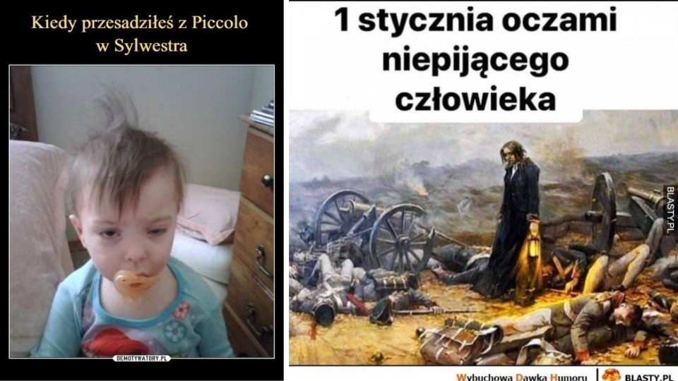 Nie przegap tego! Te MEMY na Nowy Rok rozbawią Cię do łez! [08.01.2026]