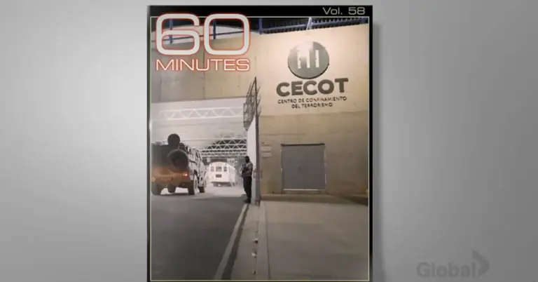 Banned "60 Minutes" segment on CECOT spreads online after accidentally ...