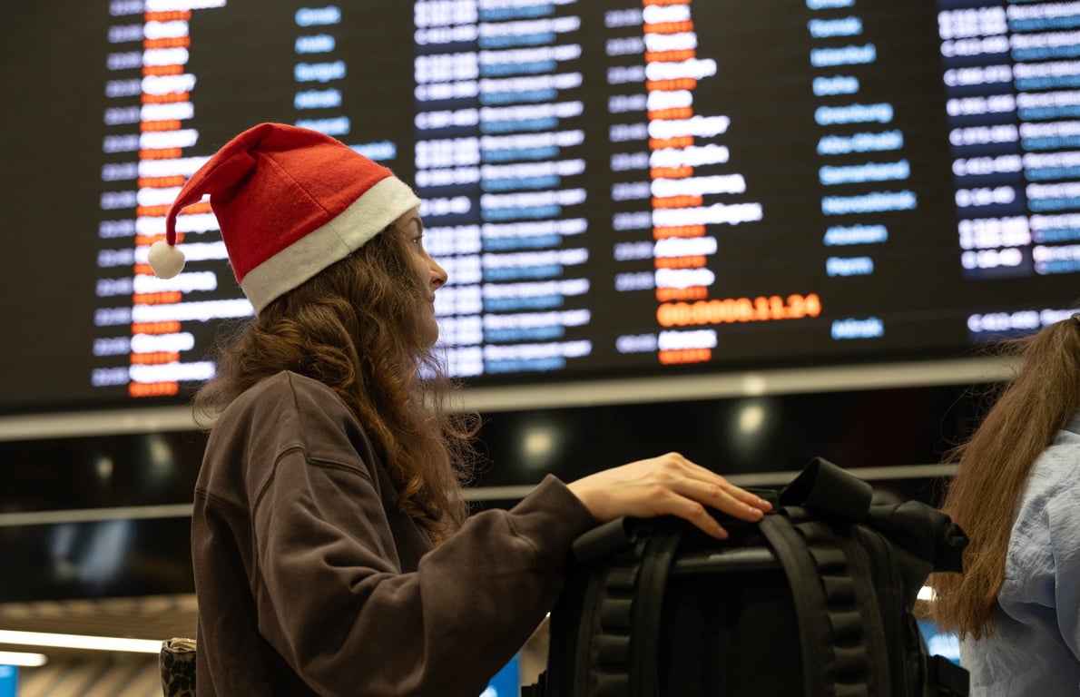 10 US flight routes with the longest delays this holiday season