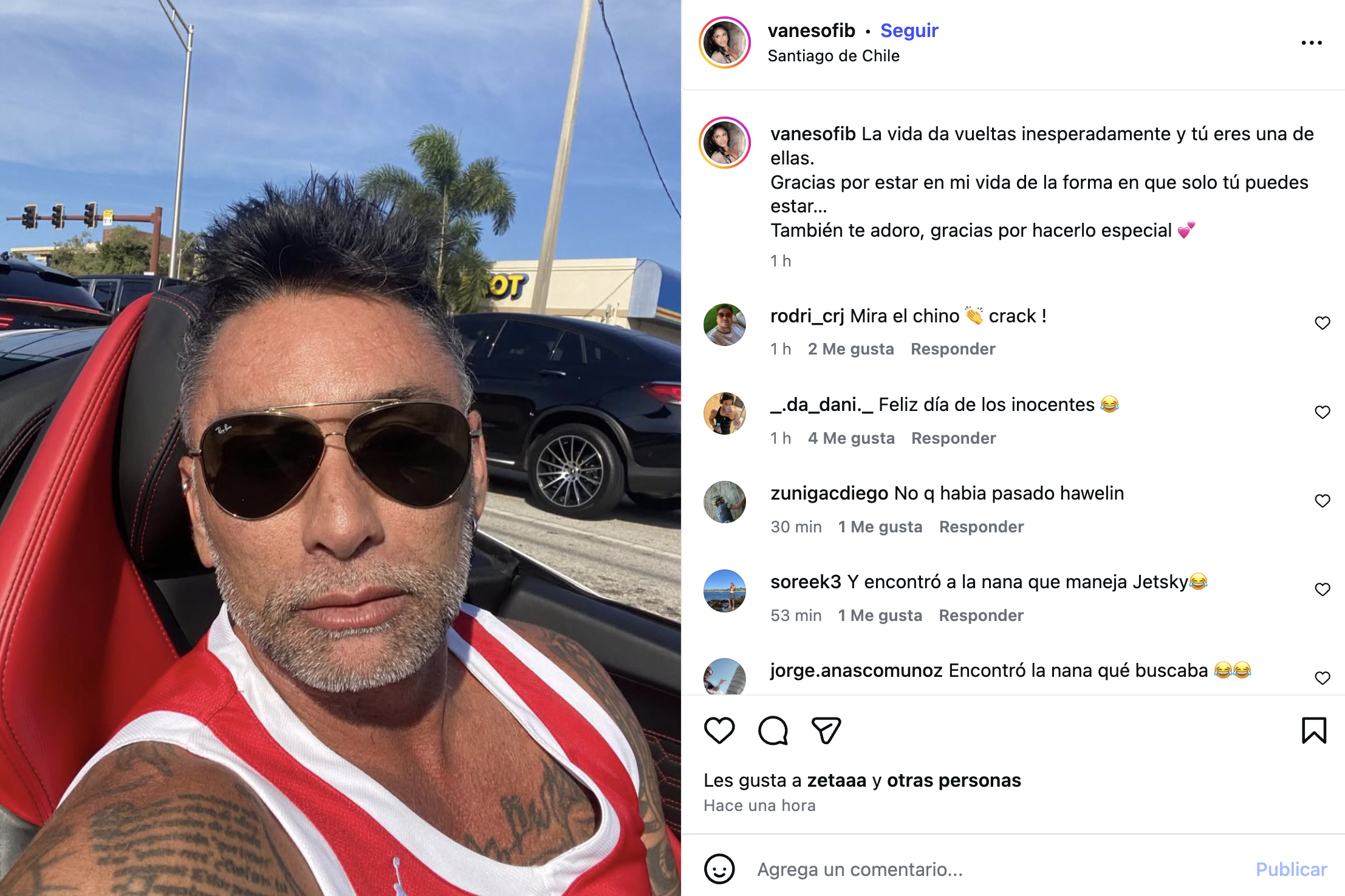 Marcelo Ríos sorprende con romántica dedicatoria a misteriosa mujer en ...