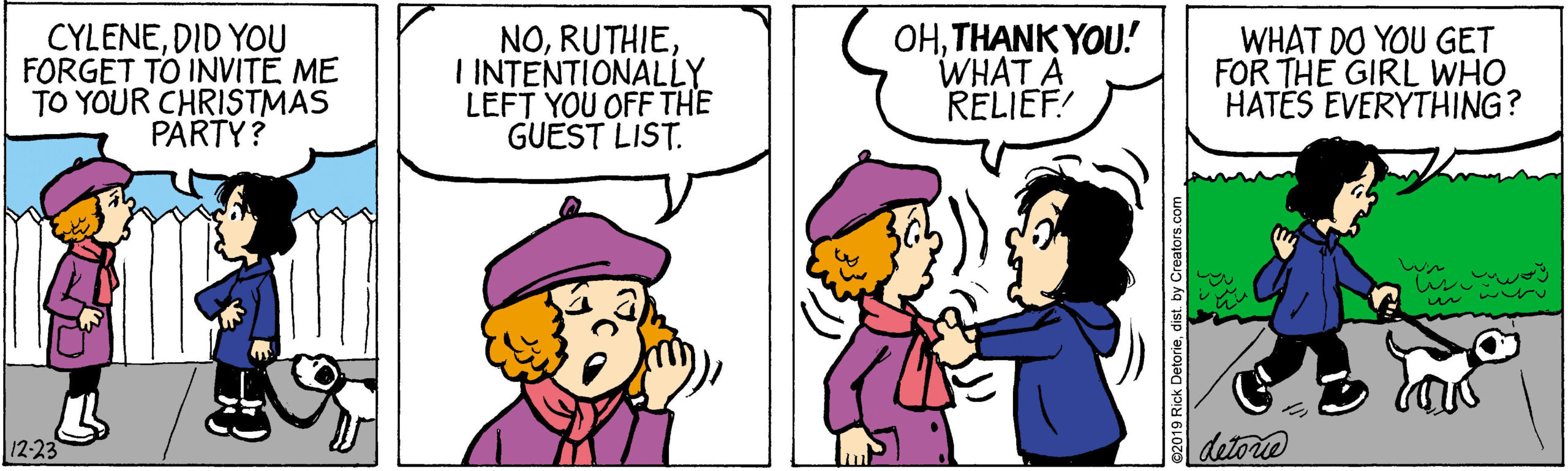 The latest 'One Big Happy' comics by Rick Detorie