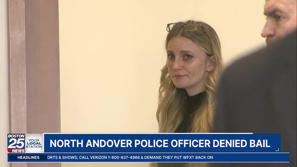 North Andover police officer Kelsey Fitzsimmons denied bail