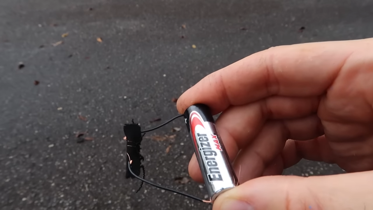 This battery fire method works when everything else fails